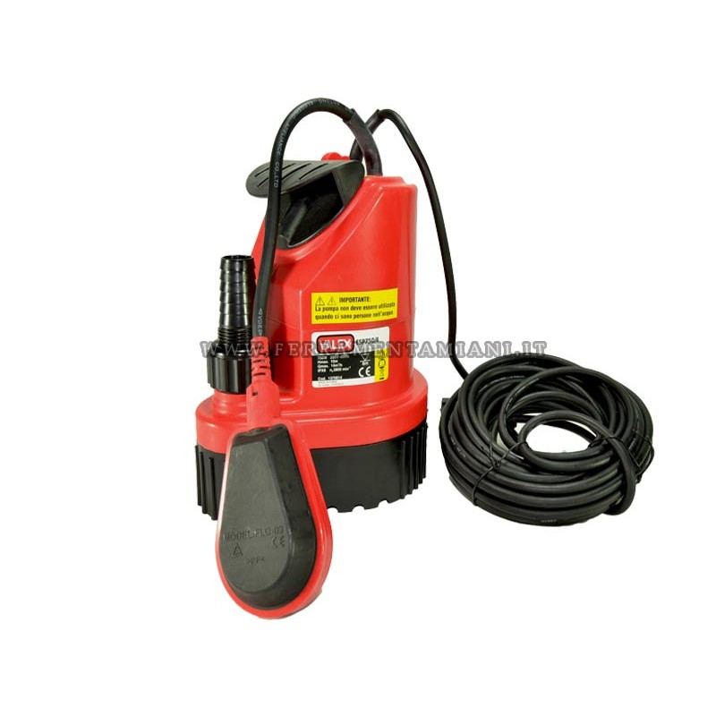 POMPA ELETTRICA AD IMMERSIONE PER ACQUE CHIARE VALEX ESP 750/4 ART ...