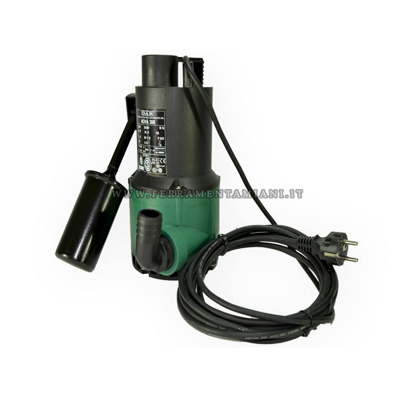 POMPA MONOFASE A IMMERSIONE PER ACQUE PU LITE DAB NOVA 300 MA CON ...