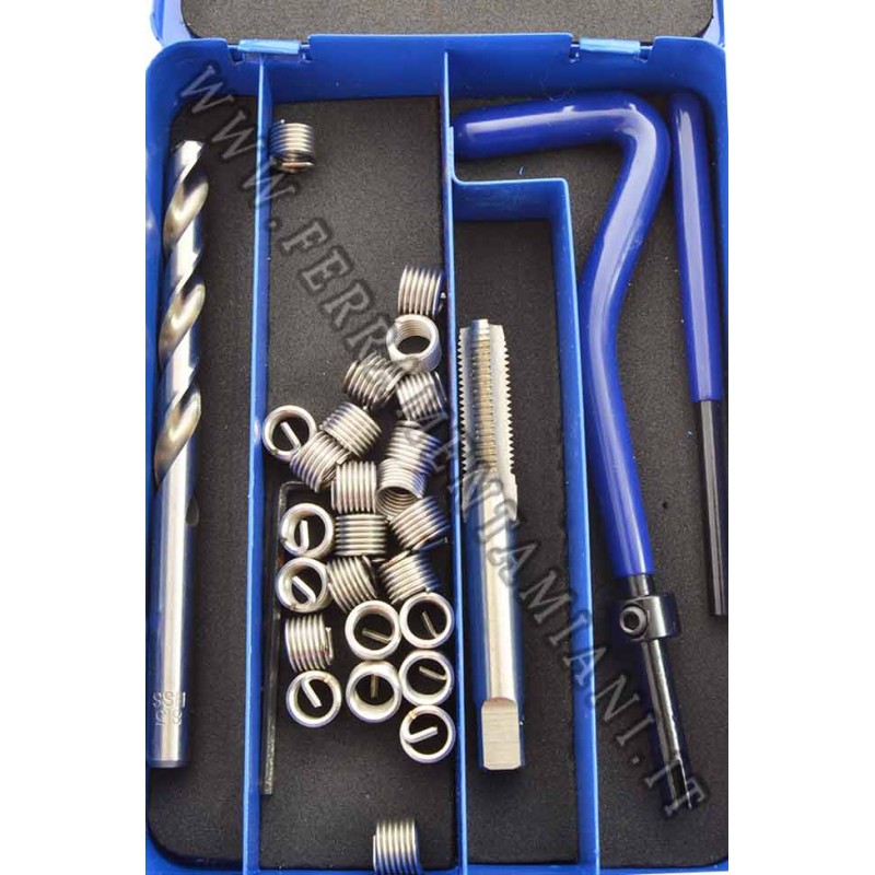 KIT RIPARA FILETTI INOX 8 MA FERVI ART. E010/M8 8516