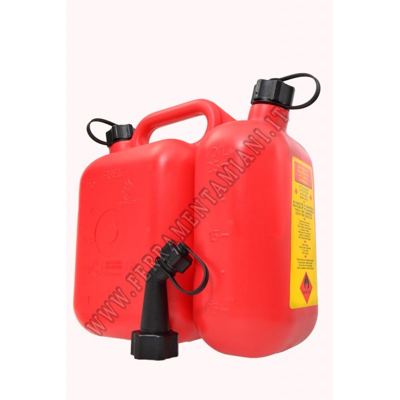 TANICA PROFESSIONALE DOPPIO USO 5 LT+2,5 LT ART. R350156 8622