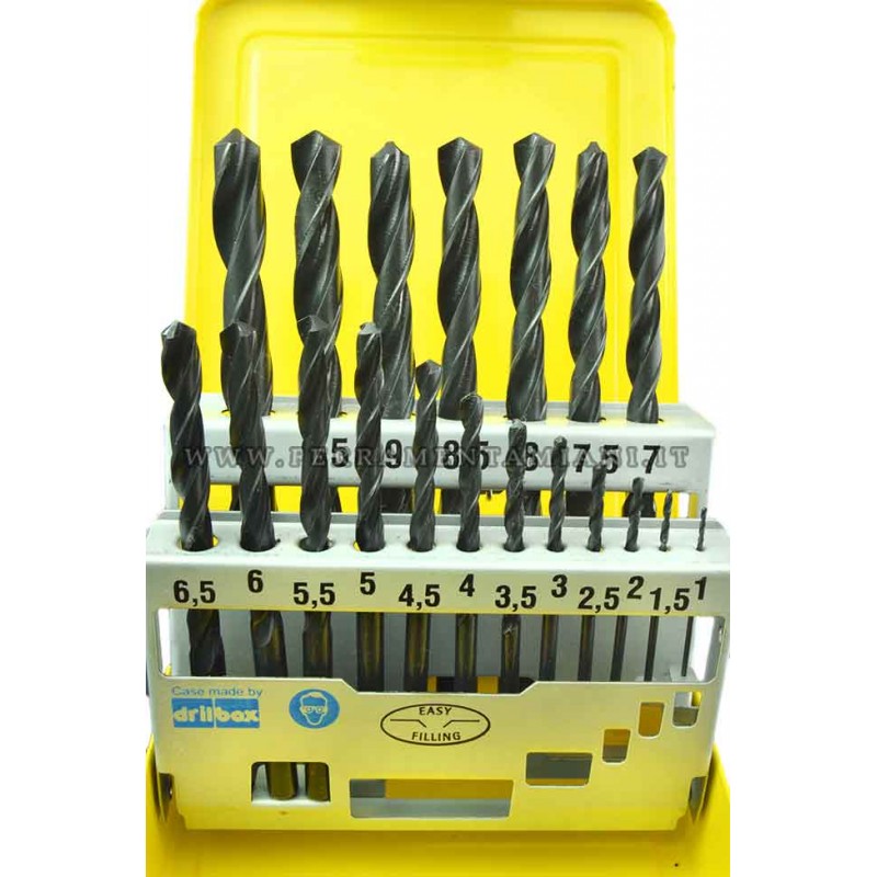 ASSORTIMENTO PUNTE HSS HAWERA 19 PZ ART 241064 8736