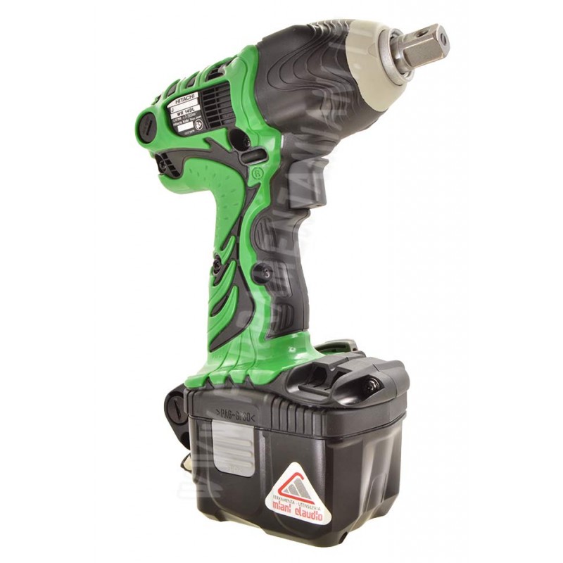 AVVITATORE PROFESSIONALE A IMPULSI CON 2 BATTERIE LITIO 14,4V HITACHI ...