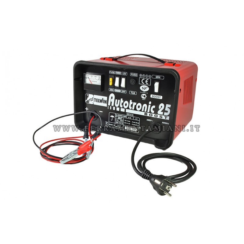CARICABATTERIA TELWIN AUTOTRONIC 25 BOOS T ART. 807540 7260