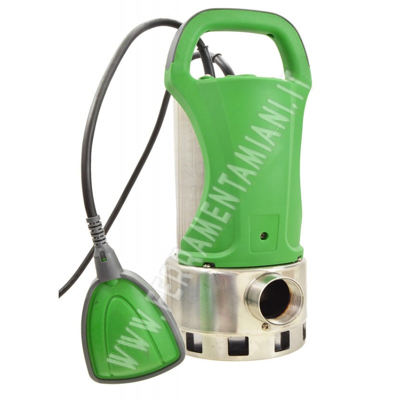 POMPA A IMMERSIONE PER ACQUE SPORCHE COR PO IN INOX 1.100 W RIBIMEX ...
