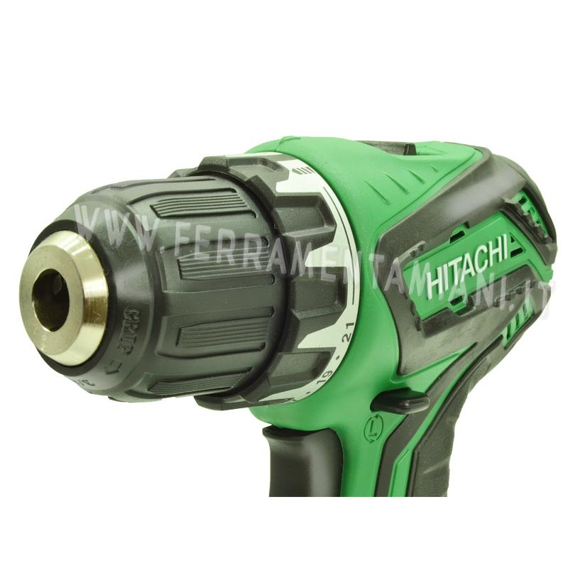 TRAPANO AVVITATORE PROFESSIONALE+2 BATTE RIE 10,8V HITACHI DS10DAL HTM93104326 9742